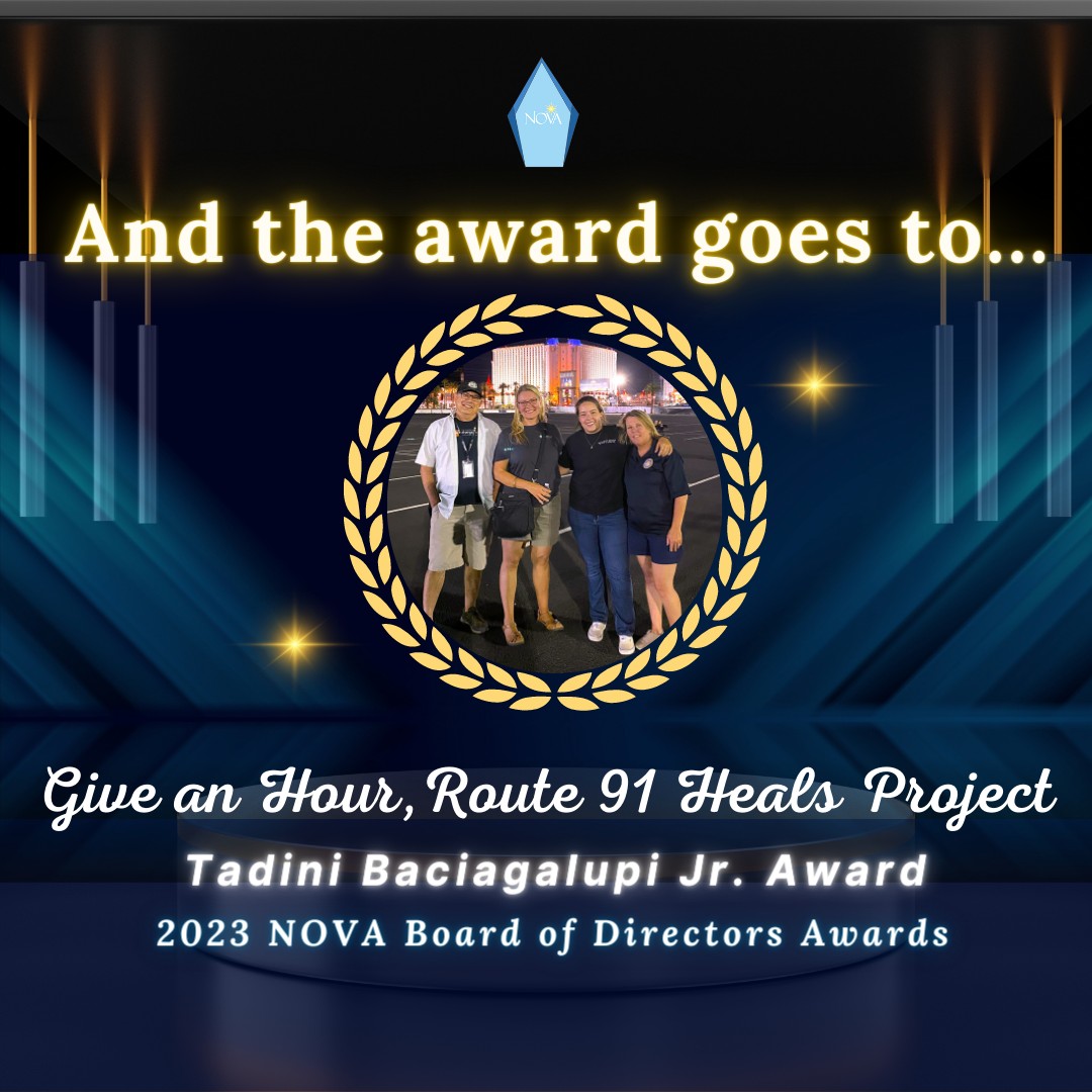 Give an Hour Honored with Prestigious National Award in Recognition of ...