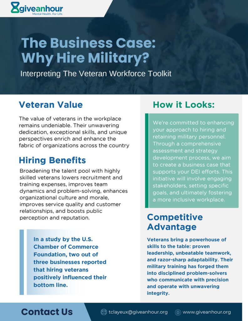 Veteran Workforce - Give an Hour
